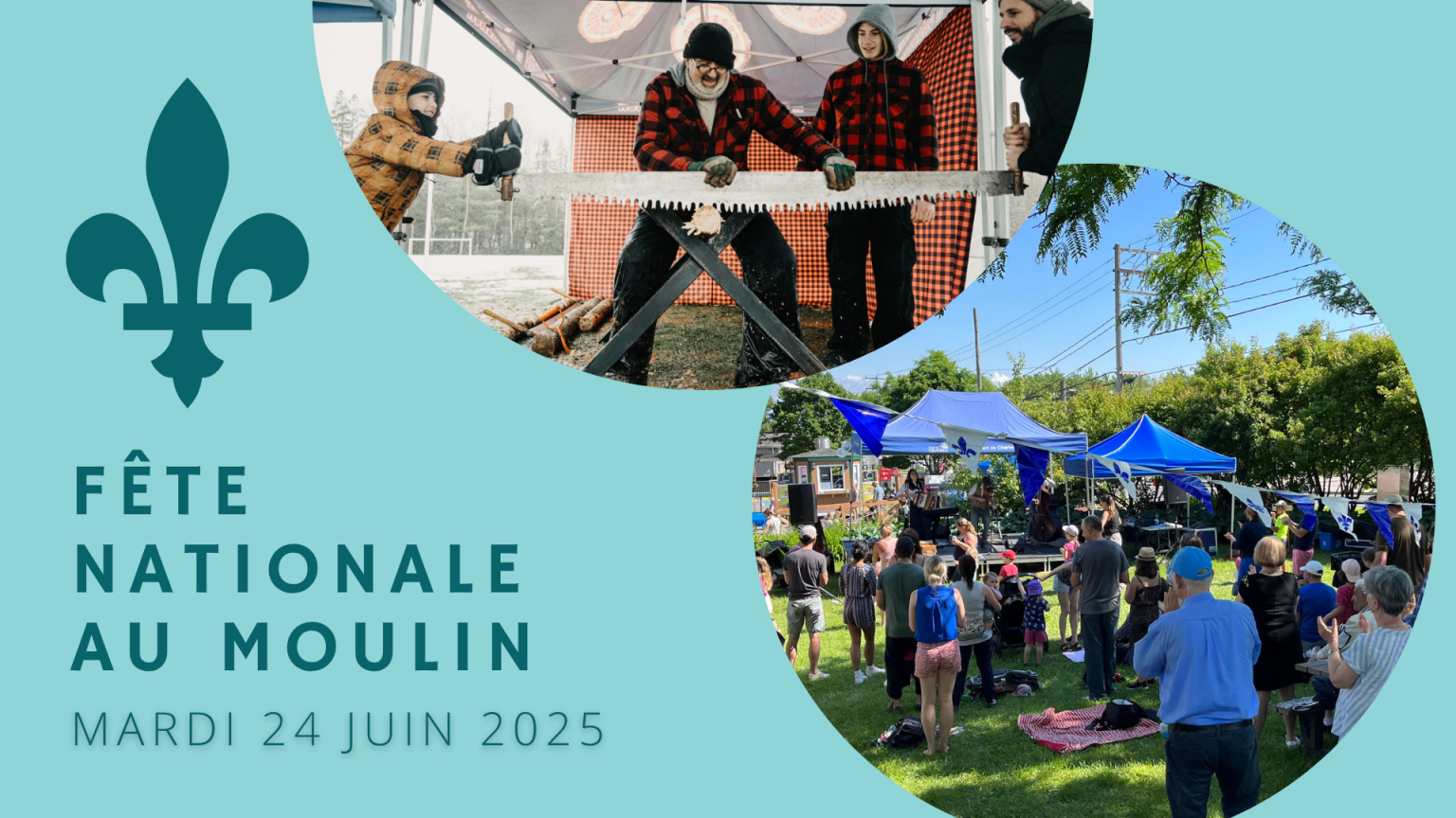 Fête Nationale de la Saint-Jean-Baptiste au Moulin - Moulin des Jésuites